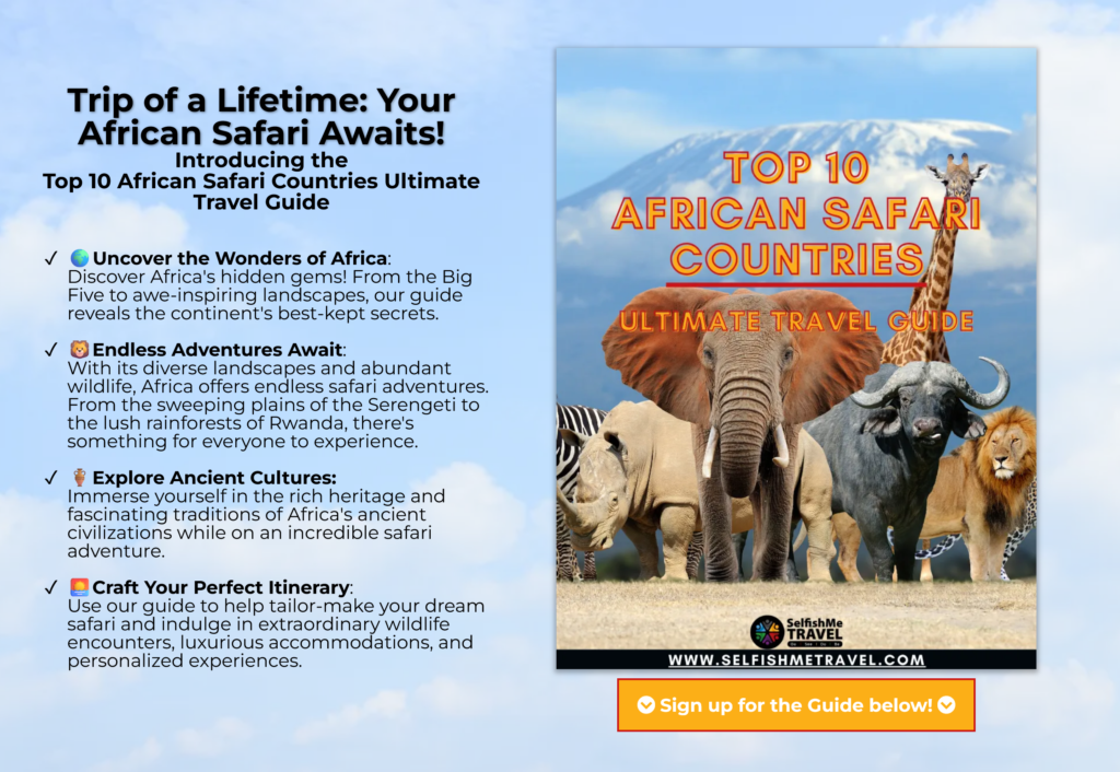 SelfishMe Travel - Top 10 African Safari Countries Guide